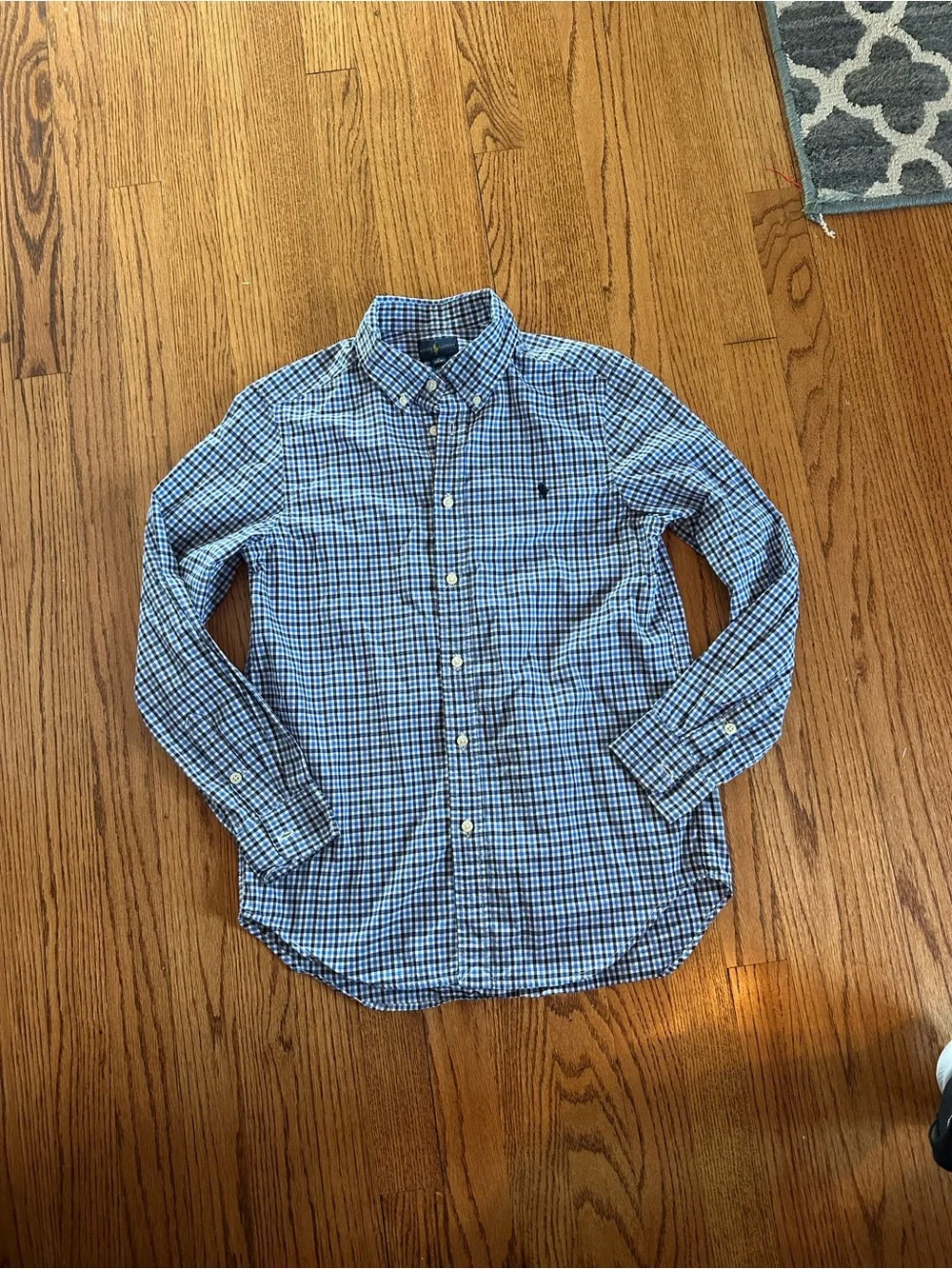 Polo Ralph Lauren | Shirts & Tops | Polo By Ralph Lauren Blue Plaid ...
